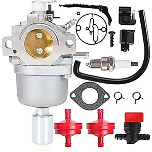 LA115 Carburetor for John Deere D110 LA105 D105 LA125 LA110 D100 1742HS S17 JS40 Lawn Tractor Nikki 594593 792345 697203 792036 Briggs & Stratton B&S 17.5hp 19.5hp 21hp Engine