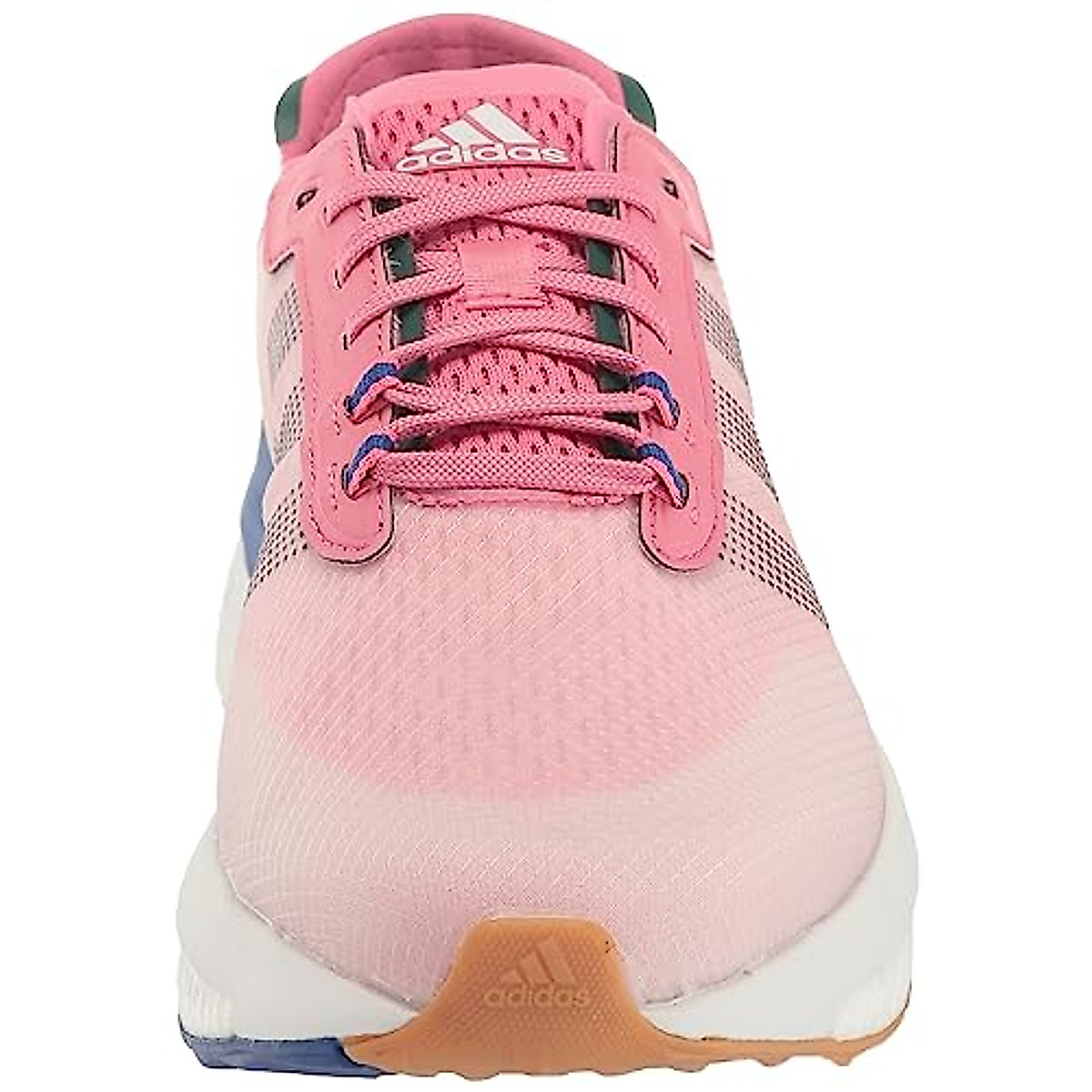 adidas Women's Avryn Sneaker, Pink Fusion/Pink Fusion/Team Royal Blue, 9