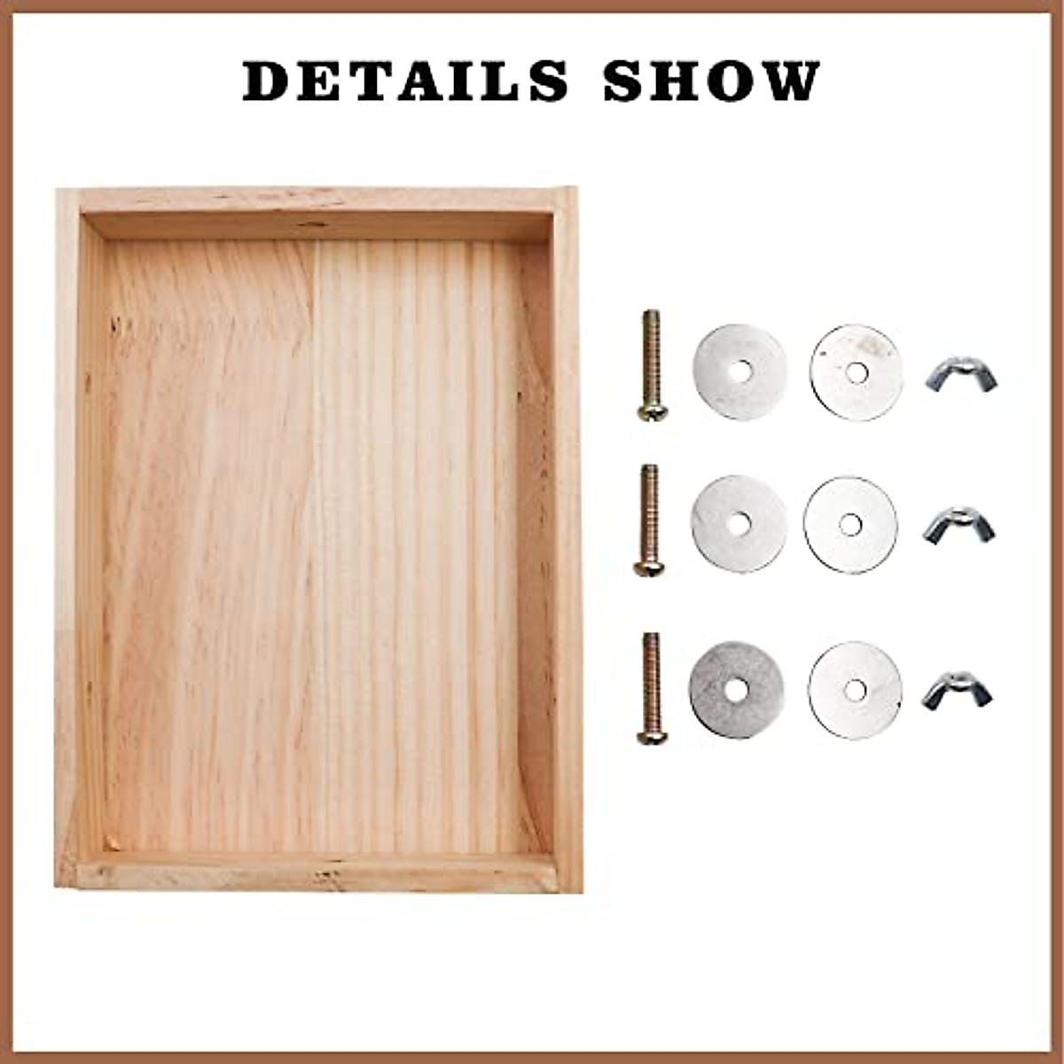 Bird Parrot Wooden Feeding Cups, Natural Wooden Parrot Bird Perch Stand, Birds Food Dish, Bird Cage Food Standing Feeding Perch Bowl Toy for Small Animal Parrot, Rat, Parakeet, Budgies, Love Birds