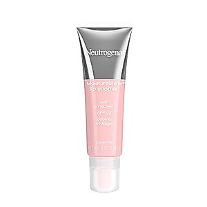 Neutrogena MoistureShine Lip Soother Gloss with SPF 20 Sun Protection, High Gloss Tinted Lip Moisturizer with Hydrating Glycerin and Soothing Cucumber for Dry Lips, Gleam 40.35 oz
