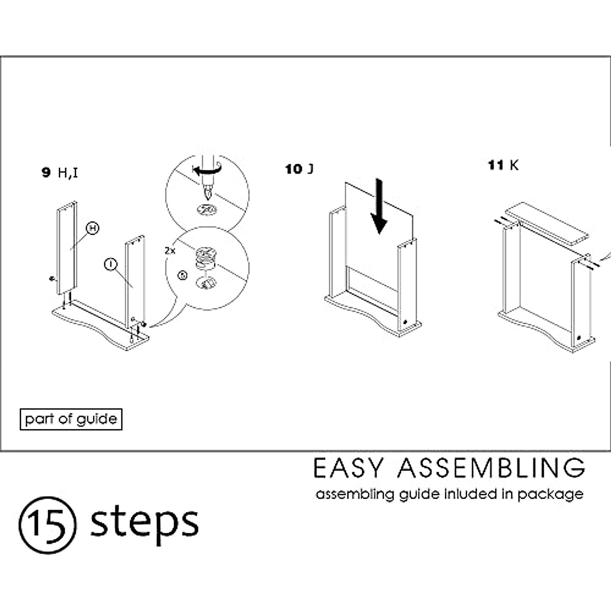 5 Drawer Storage Organizer with Wheel Lockable Casters, Mobile Filing Storage File Cabinet,24''H for Home Office (White)