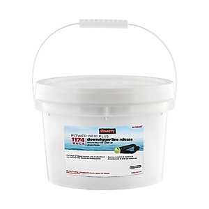Scotty #1174-BUCKET Power Grip Plus Release (Bulk) (Not Rigged), Black, 40 Per Bucket