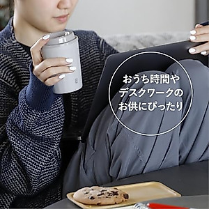 CBJAPAN CAFE GOMUG Stainless Steel Mug, Vacuum Insulated, 2 Layer Construction, 10.1 fl oz (300 ml), Inner Cup (Dishwasher Safe, 8.5 fl oz (250 ml), Mocha Go Mug Set, S, Convenience Store, Coffee Cup,