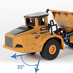 Excavator Toy Alloy Excavator foy Kids Loader Trucks for Boys constructlon Toys for Boys Steel Trucks Great Toddler Toys for 8 Year Old Boys and up… (1712)…