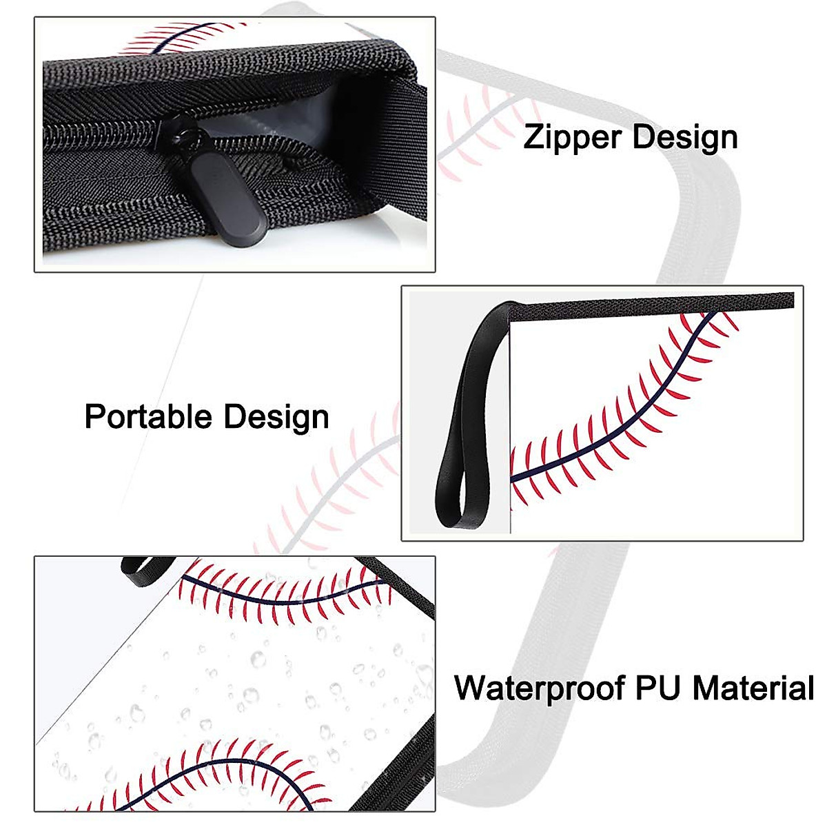 900 Pockets Baseball Card Binder for Baseball Trading Cards, Display Case with Baseball Card Sleeves Card Holder Protectors Set for Football Card and Sports Card