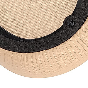 Replacement Ear Pads，Foam Protein Leather Noise Isolation Soft Wear Earpads Cushions for Edifier W860NB W830BT Bluetooth Headset (Brown)