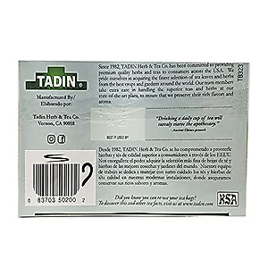 Tadin Spearmint Tea 24 Bags - Te De Yerbabuena