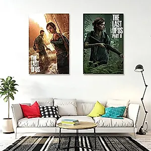POSTER STOP ONLINE The Last Of Us - Part I & II - Gaming Poster Set (Regular Styles/Game Covers) (Size 24 x 36 each)