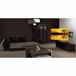 Premium Mount - Heavy Duty Dual Arm Articulating TV Wall Mount Bracket for LG 50" Class - UR8000 Series - 4K UHD LED LCD TV - 50UR8000AUA Tilt & Swivel with Reduced Glare - Buy Smart!