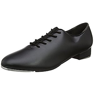 So Danca TA05 Black Lace Up Tap Shoe (Adult US 9.5)