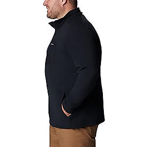 Columbia Men's Klamath Range Full Zip, Black, X-Large