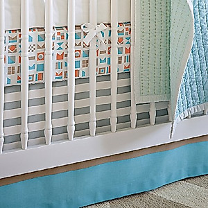 Serena and Lily Nautical Flag Crib Skirt