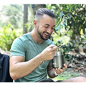 JOOM Insulated Food Jar, Vacuum Insulated Food Container, Stainless Steel Food Thermos, Soup Thermos, Food Jar for Kids, Adult Lunch Container, Hot Lunch Container Travel Jar Food Flask 17oz