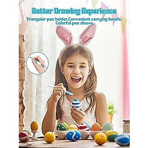 TongFu 24 Colors Acrylic Paint Pens, Acrylic Paint Markers for Wood, Canvas, Stone, Rock Painting, Glass, Ceramic Surfaces, Scrapbooking, Fabric, Plastic, Card Making, DIY Crafts