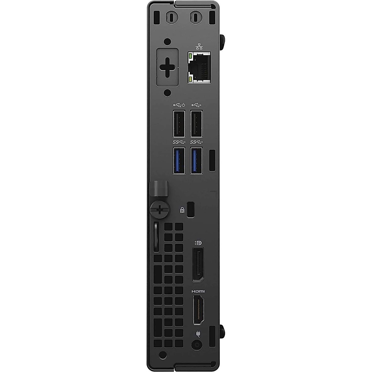 Dell OptiPlex 3080 Micro Form Factor Business Desktop, Intel Core i5-10500T Processor, 16 GB DDR4 RAM, 1 TB SSD, WiFi, HDMI, Display Port, Bluetooth, Windows 10 Pro (Latest Model), Black