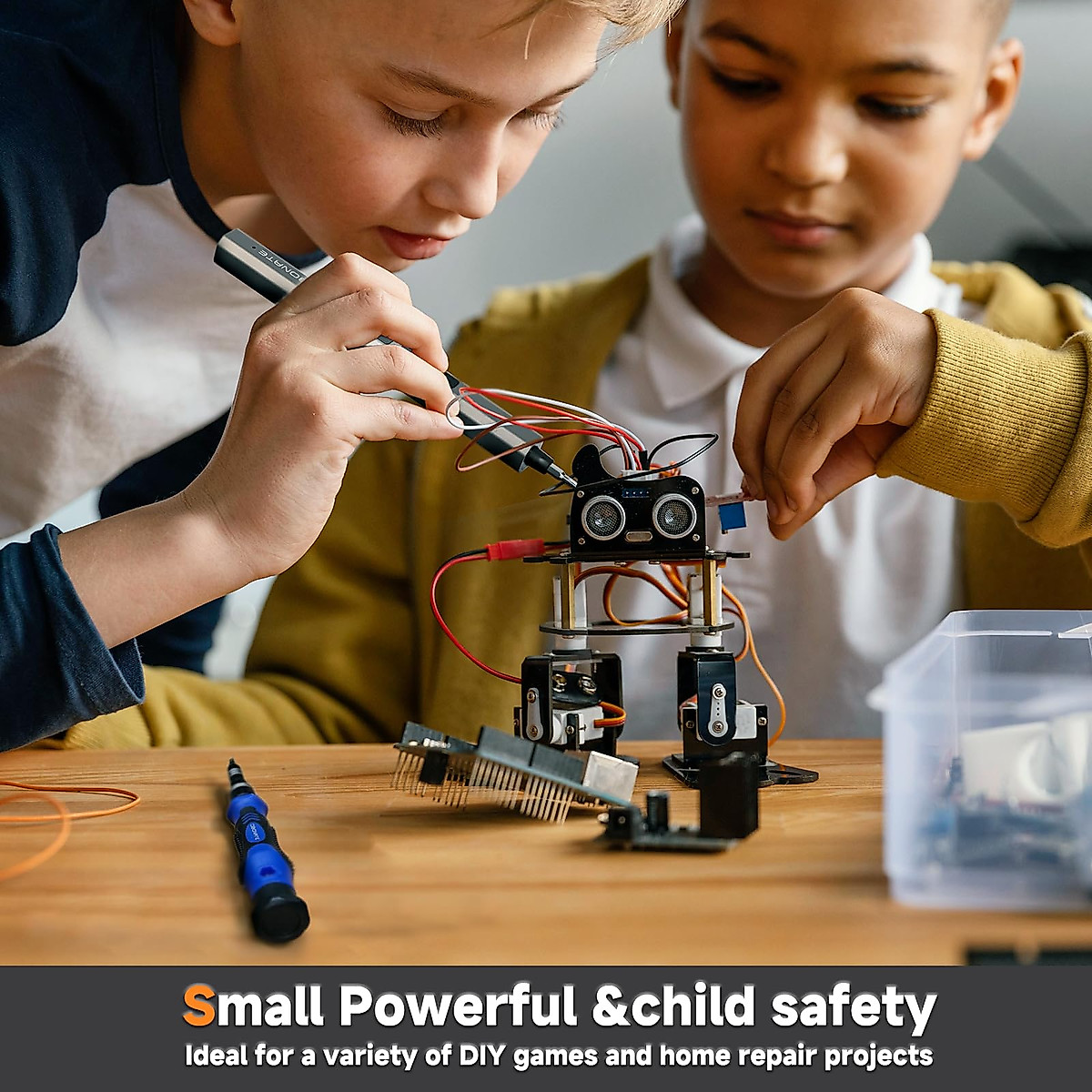 obonate mini Electric Screwdriver Set, 154 in 1 precision Electric Screwdriver Cordless Rechargeable, Electronic Repair Tool Kit for PC Phone Camera Laptop Watch