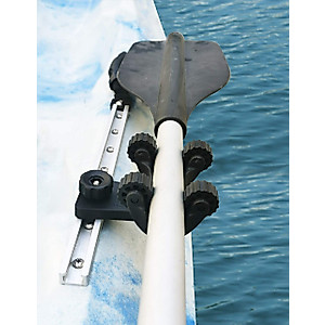Brocraft Kayak Track Mount Paddle Holder/Kayak Track Paddle Clip/paddle holder clips for kayak