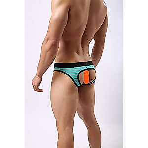 4UFIT Men's Sexy Jockstrap Athletic Supporters Underwear, Mesh Jockstraps for Men Green