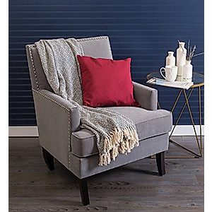 DII Diamond Throw Collection Cotton Woven, 50x60, Nautical Blue