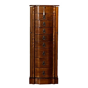Hives and Honey Francesca Jewelry Armoire, Antique Walnut