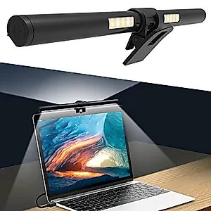Monitor Light Bar,OOWOLF Screen Light Bar for Laptop,Keyboard light,CRI≥95 Desk Lamp for Eye-Caring,No Glare,Dual Light,Filter Blue-Light,3-Color Mode,Memory Dimming,Computer Lamp for Desk/Office/Home