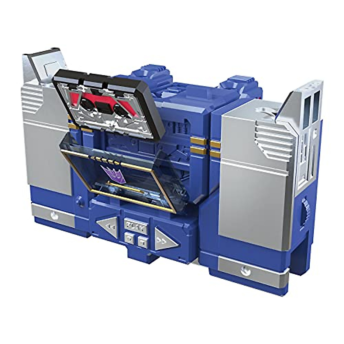 Transformers Toys Generations War for Cybertron: Kingdom Core Class WFC-K21 Soundwave Action Figure - Kids Ages 8 and Up, 3.5-inch