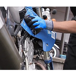 PROGANDA Waterproof Gardening Gloves Superior Grip Coating Durable for Garden Construction Cold Weather Car Cleaning Fishing Multipurpose