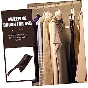 TOBBOMEY 1pc Sweeping Brush Floor Broom Soft Bristle Broom Cleaning Household Brooms Mini Sweep Cleaner Bed Brush Mini Whisk Sweeping Small Broom Dust Cleaner for Home Coffee Imitation Mane