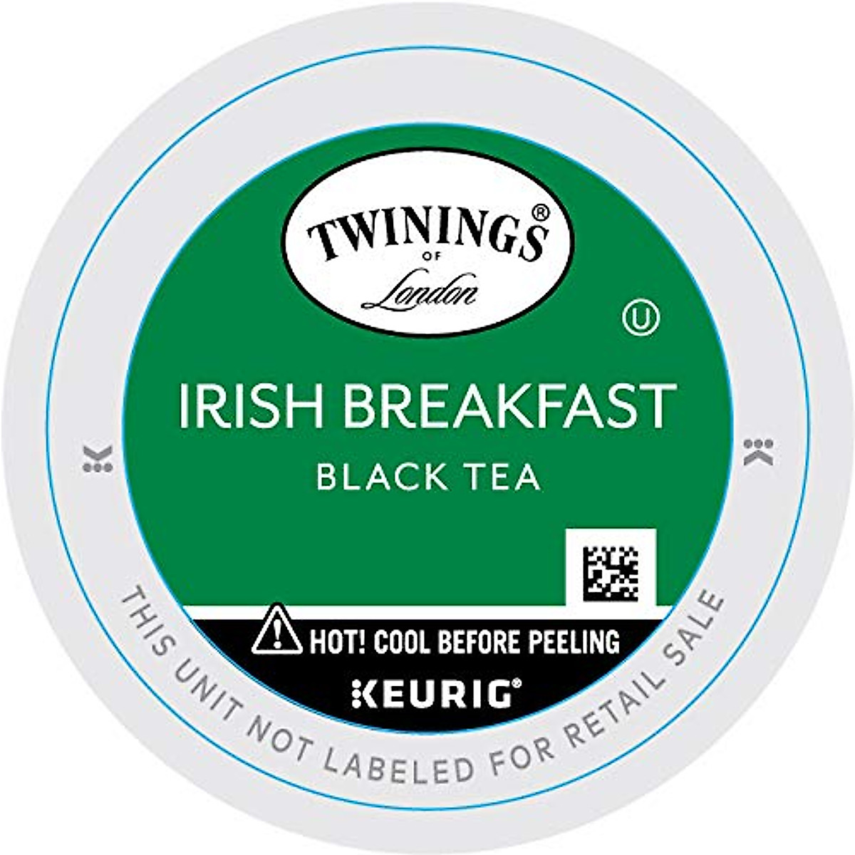 Twinings Irish Breakfast Tea K-Cups, Caffeinated Black Tea Pods for K-Cup Brewing, 48 Count
