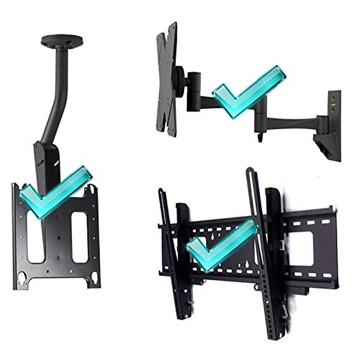 Outdoor TV Cover 50" - 52" - with Bottom Cover - The Weatherproof and Dust-Proof Material with Free Microfiber Cloth. Protect Your TV Now!