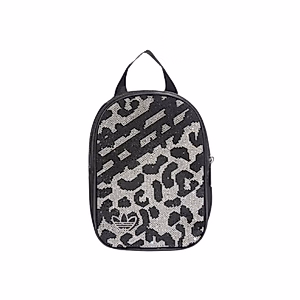 adidas Originals Women's Premium Mini Backpack (One Size, Black/Silver Metallic)