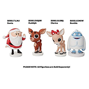 Department 56 Rudolph The Red-Nosed Reindeer Kawaii Collection Figurine, 3.25 Inch, Multicolor