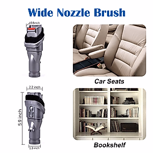 ilovelife Replacement Attachments Tools Brush Kit for Dyson V11 V15 V6 V7 V8 V10 DC24 DC34 DC35 DC39 DC44 DC58 DC59 DC62 DC74, Dyson Cordless Vacuum Accessories