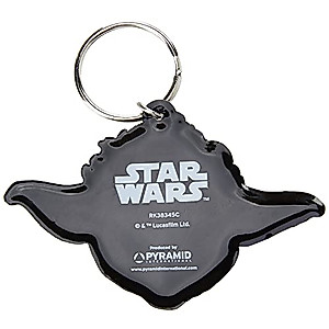STAR WARS, RK38345C, Yoda Rubber Keychain, Multi-Color, 4.5 x 6cm