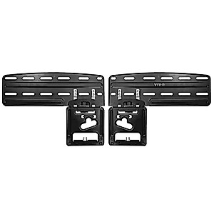 VIVO Micro-Gap Flat TV Wall Mount Designed for 43 to 85 inch 2021 Samsung Neo QLED, QLED (excluding AU7000, Q80A), Crystal UHD TVs, The Frame TV, Ultra Slim Profile, Max VESA 1200x800, Mount-TVSG1