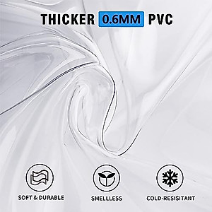 Butterfly Clear Backpacks for School Girls Boys Adults, 17 Inch See Through Backpack, Kids Clear Backpack, Heavy Duty PVC Transparent Backpack for Sports, Work, Stadium, Security Travel, College