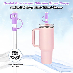 ZONYEE Snack Bowl for Stanley 40oz Tumbler with Handle, Silicone Reusable Snack Ring Snack Tray Fits for Stanley Cup 1.0/2.0, Suitable for Cinema, at Home or Outdoor, Orchid