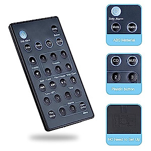 New Replacement Bose Remote Control for Bose Soundtouch Wave Music Radio System-Generation The 1,2,3,4th