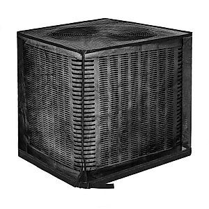 TRELC Outdoor Air Conditioner Cover, Mesh Air Conditioner Cover for Outside Units, All Seasons AC Unit Cover AC Mesh Cover Protect from Clogging - Cottonwood, Leaves, Weeds (35.4" x 35.4" x 39.4")