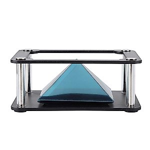 Smartphone Hologram Projector, Universal Holographic Smartphone Screen Suitable All Smartphones, Holographic Prism(Bracket)
