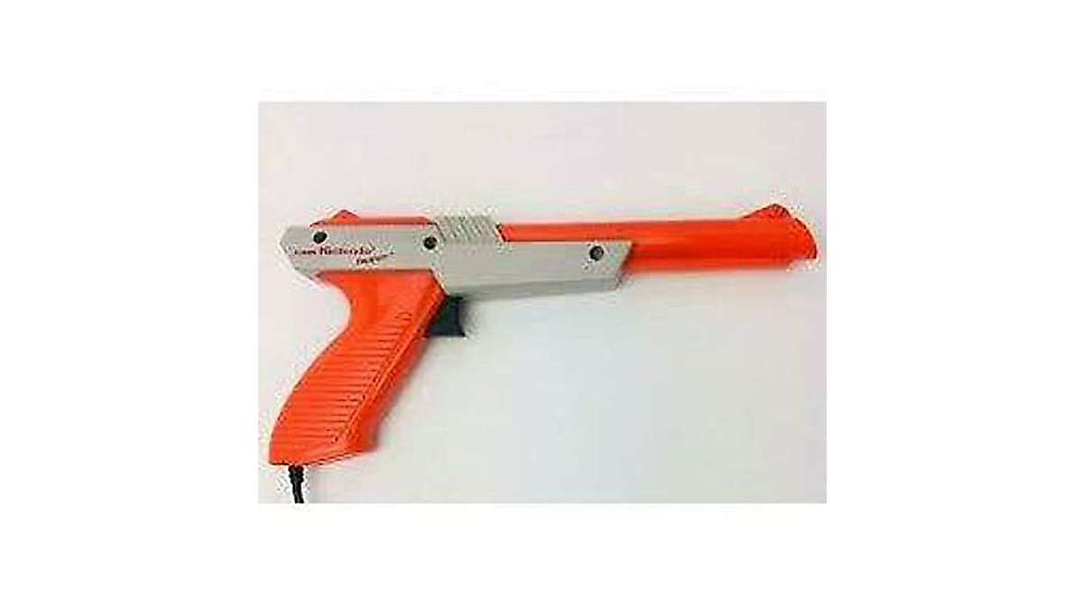 Nintendo NES Zapper Light Gun - Classic Retro Gaming Accessory