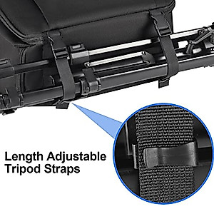 CADeN Camera Backpack Professional DSLR Bag with USB Charging Port Rain Cover, Photography Laptop Backpack for Women Men Waterproof, Camera Case Compatible for Sony Canon Nikon Lens Tripod Accessories