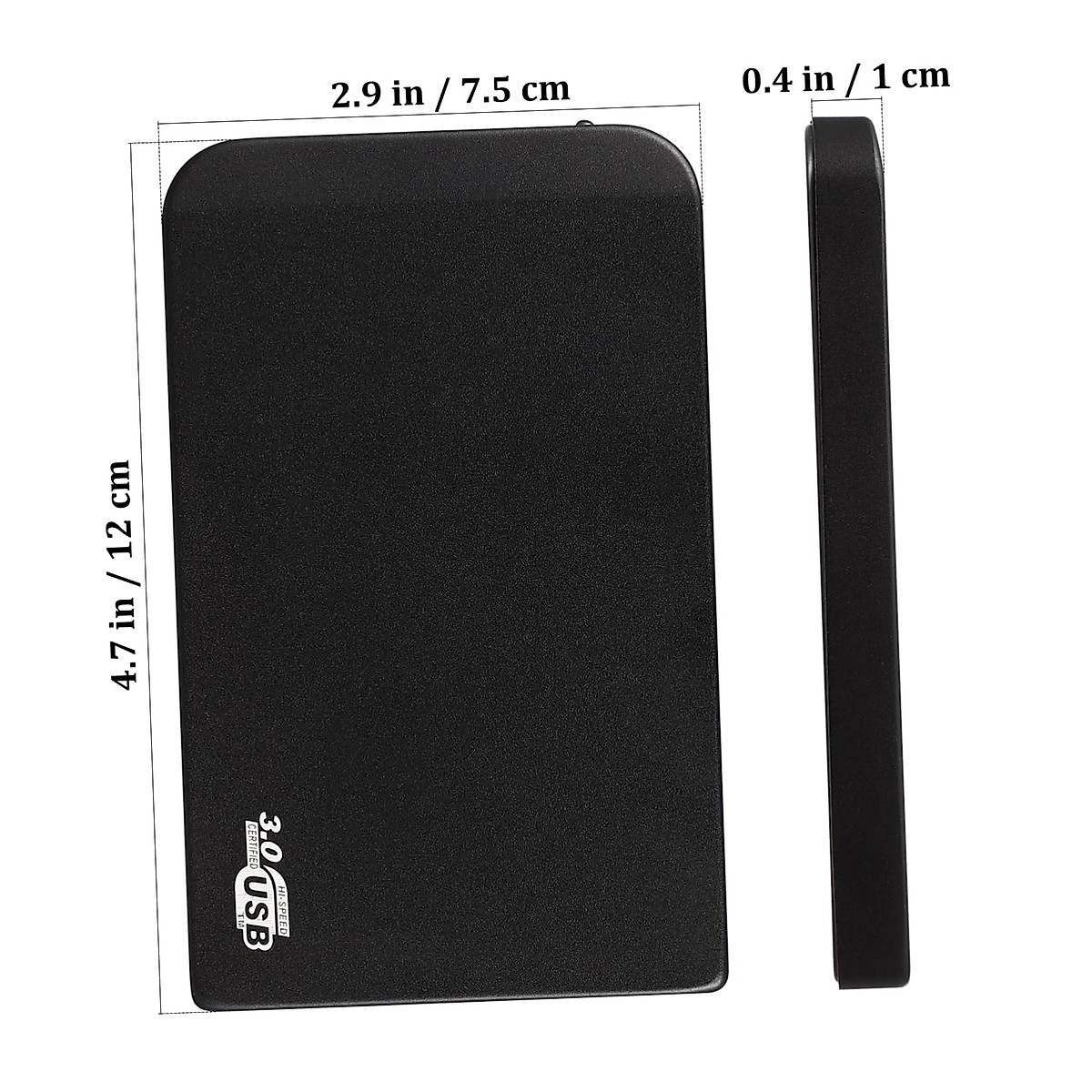 KJHBV 4tb Mobile Hard Disk Usb3.0 Upgrade Version Black Cross-Border HDD Case for Computer Hard Drive Disk HDD External Hard Drive Aluminum Alloy SSD 2tb Driver