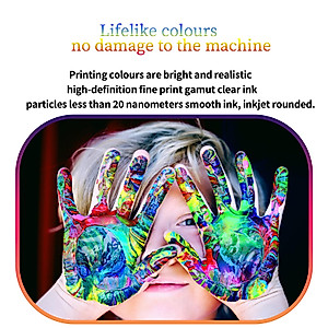 YiBoton Printhead Replacement for PIXMA G4210 G4200 G3202 G3200 G2200 G1200 MegaTank All-in-One Printer Head Ink Cartridges Refillable 8009 and 8021 XXL (Combo Packs)