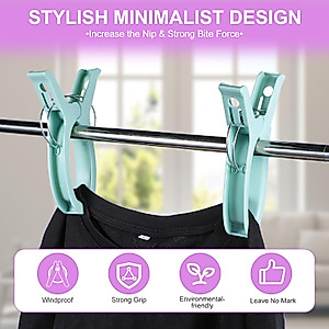15 Pcs Large Beach Towel Clips, Sewing Clamps Plastic Clothes Pins & Quilt Clips, Kitchen & Bathroom Towel Clips, Large Strong Clothes Clips Keep Towel from Blowing Away(3 Colors)