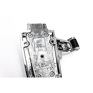 Kason 0056 Polished Chrome Locking Latch Body with Hardware KIT