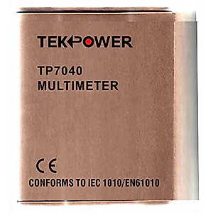 Tekpower TP7040 20-Range AC/DC Analog Multimeter General Purpose with High Accuracy and Well Built Details, Strong Needle