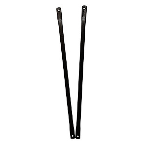 Timyrimy 90cm/35.4inch Garden Swing Replacement Bars, Bronze Metal Elliptical/Rectangular Rods for Hanging Swing Seat to Frame(2PCS/CTN)
