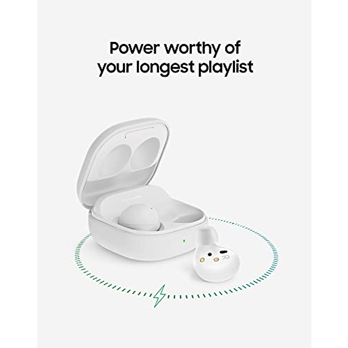 Samsung Galaxy Buds 2 True Wireless Noise Cancelling Bluetooth Earbuds - White (Renewed)