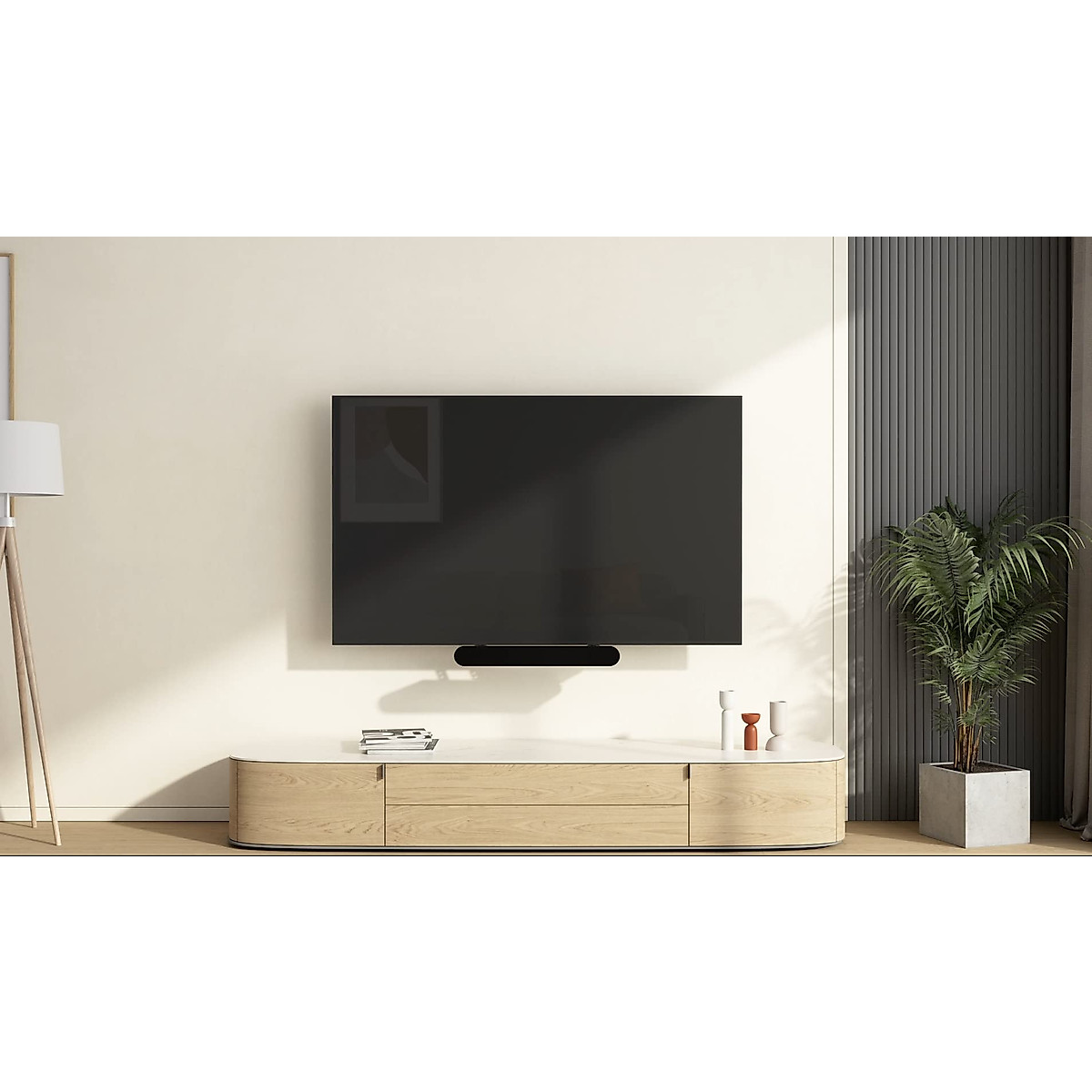 ynVISION.DESIGN TV Mount Bracket Compatible with Sonos Ray Soundbar - Mount Directly to Existing TV Mount (TV Mount Not Included)